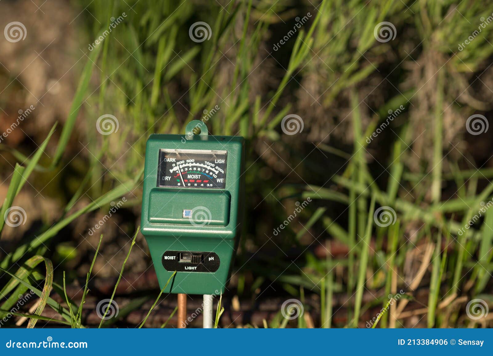 Ph Meter, Wet and Luminosity Sensor Modern Gardening and Farming ...
