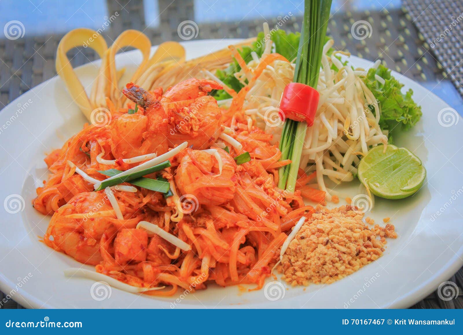 Phad Thai stock image. Image of ginger, gourmet, jalapeno - 70167467