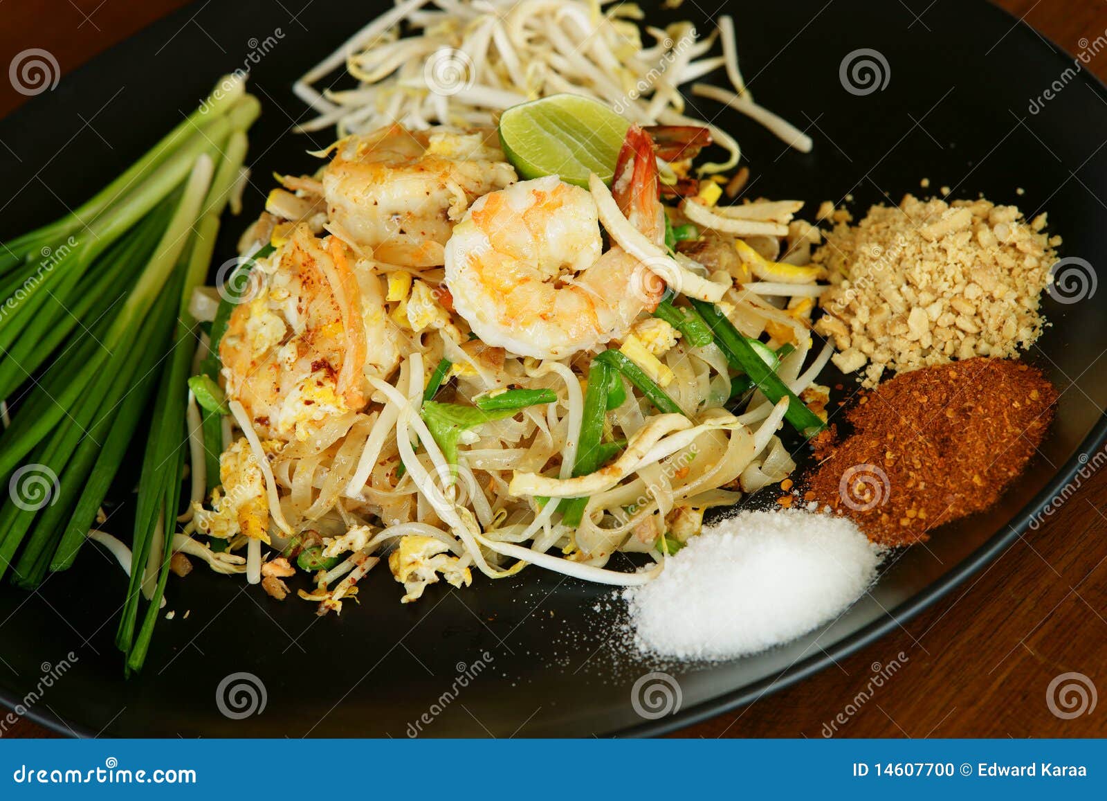 Phad Thai, Thai Food. stock photo. Image of southeast - 14607700