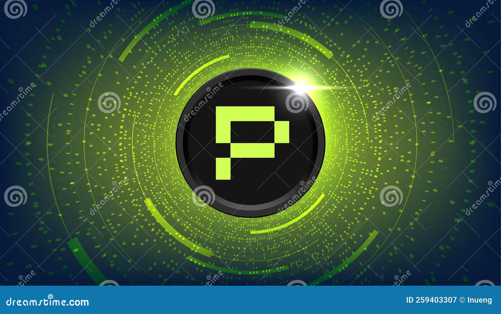 Phala Network PHA Coin Cryptocurrency Concept Banner Background Cartoon ...