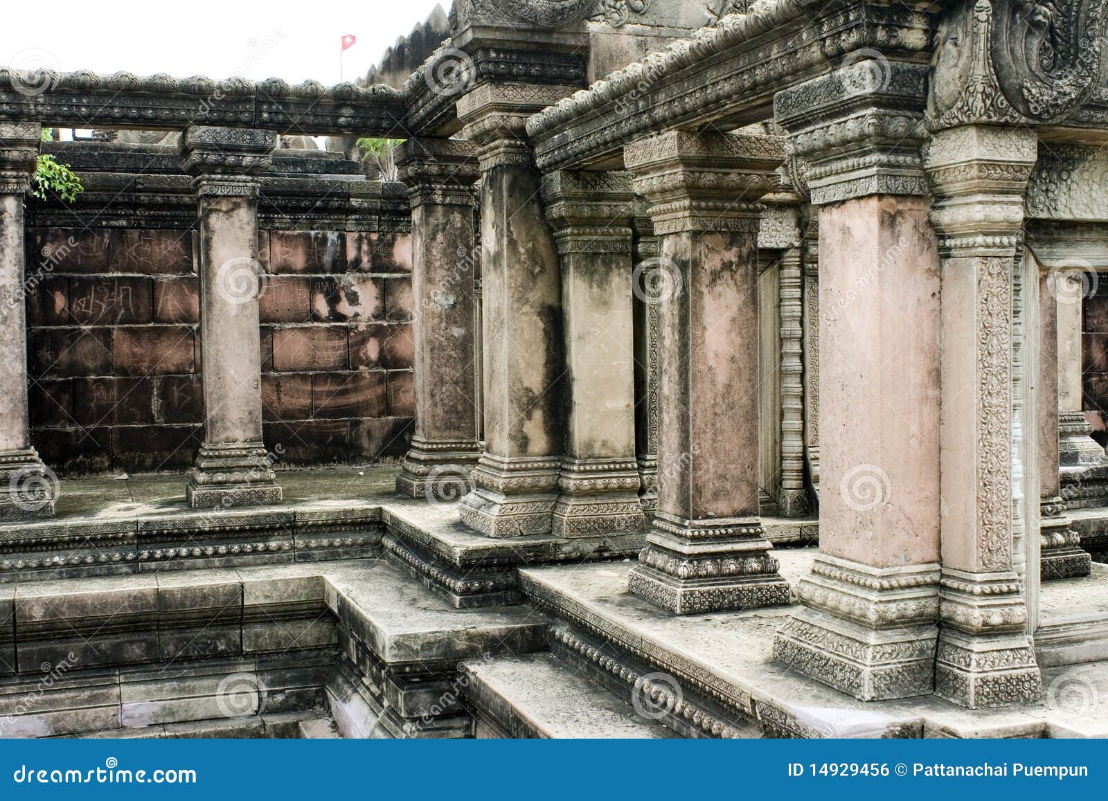 Phanom Rung. stock photo. Image of ancient, phnom, rock - 14929456