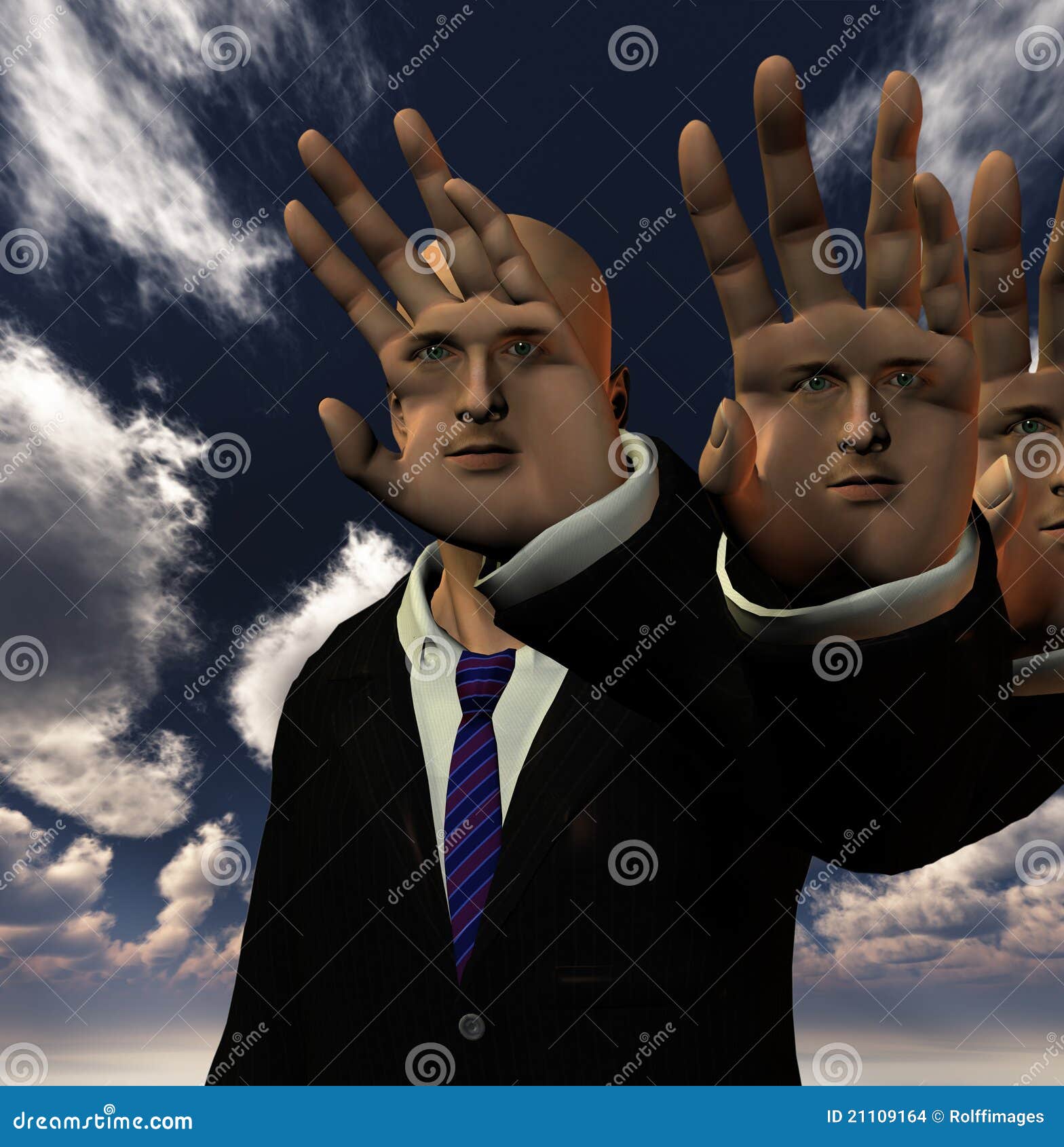 Phantasy Human stock illustration. Illustration of look - 21109164