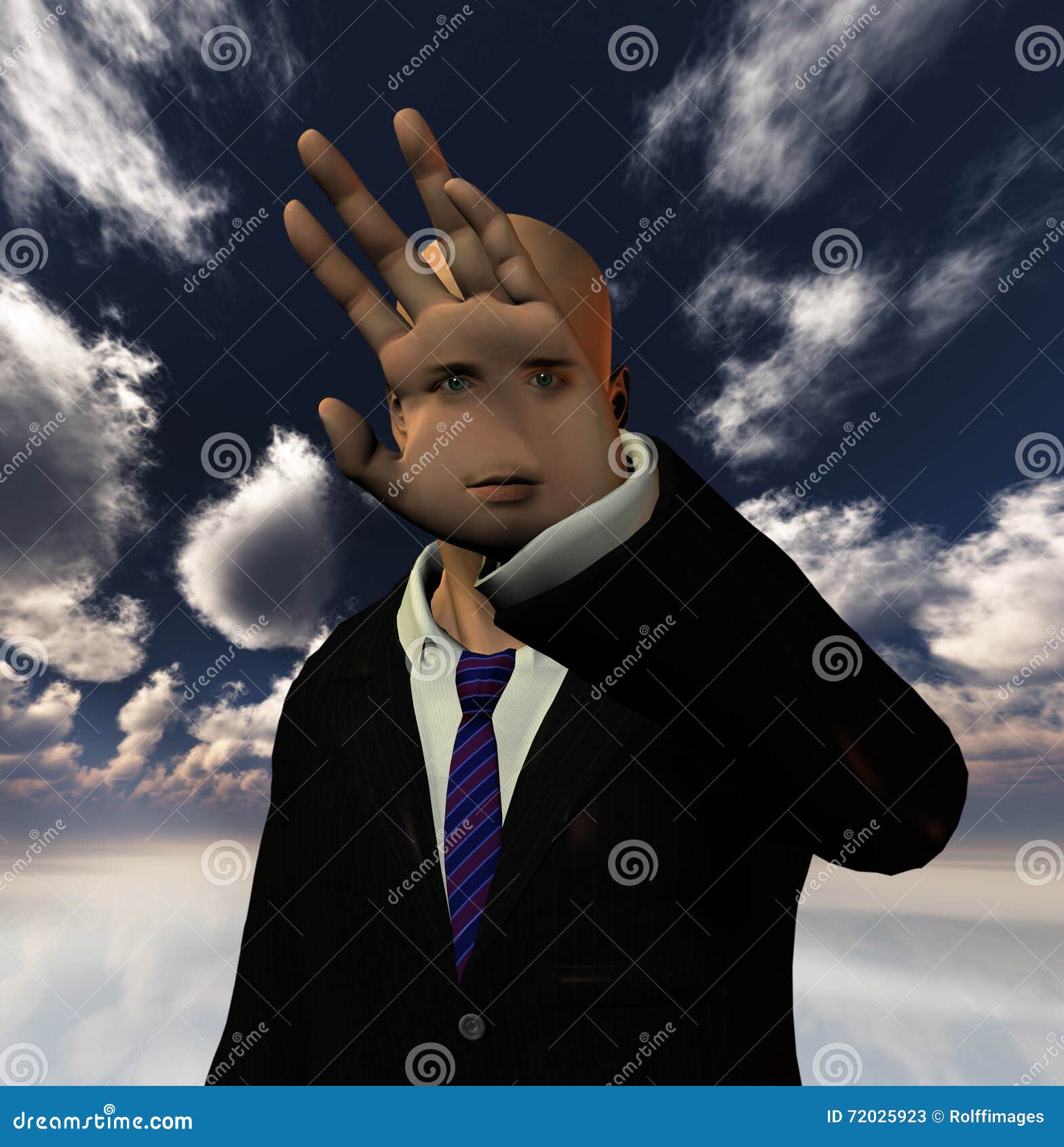 Phantasy Human stock illustration. Illustration of halloween - 72025923