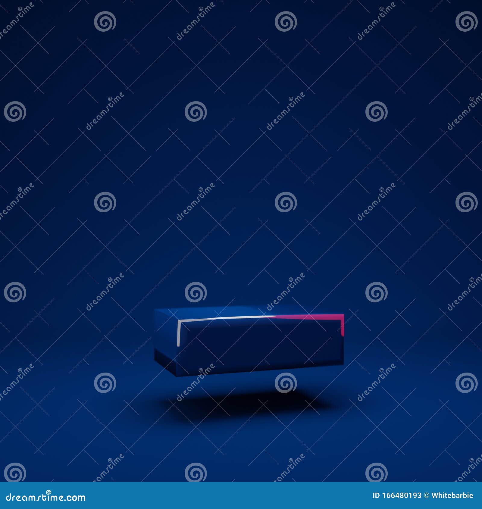 3d Dash Symbol. Hot Orange Metallic Font With Glossy Reflections And ...