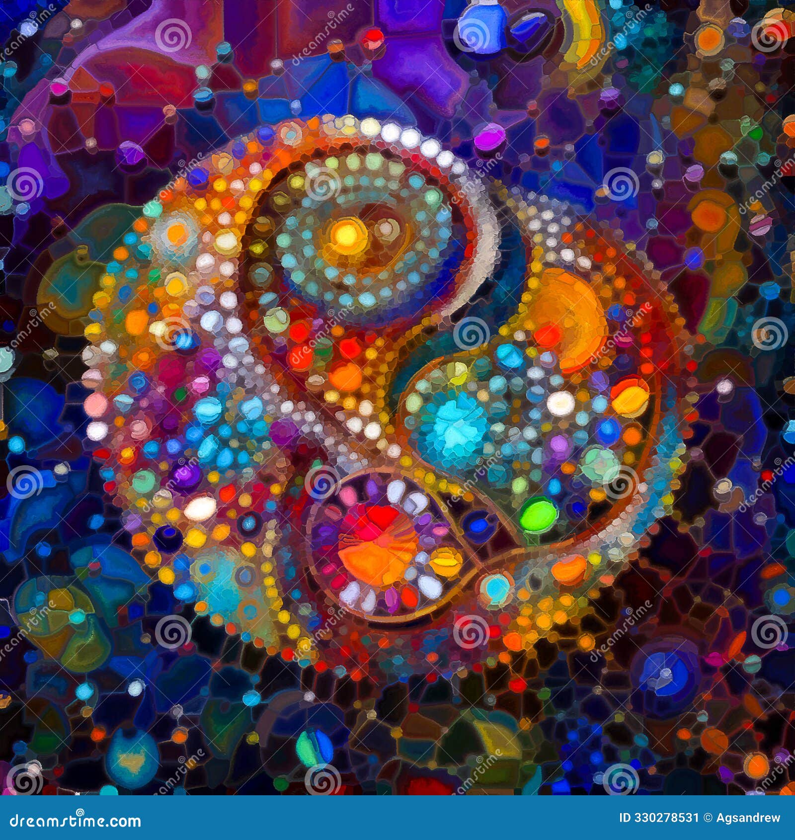 Phantom Color Dynamics stock illustration. Illustration of wallpaper ...