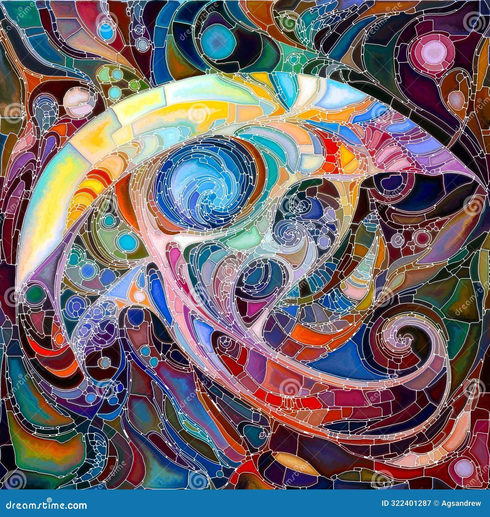 Phantom Color Matrix stock illustration. Illustration of design - 322401287