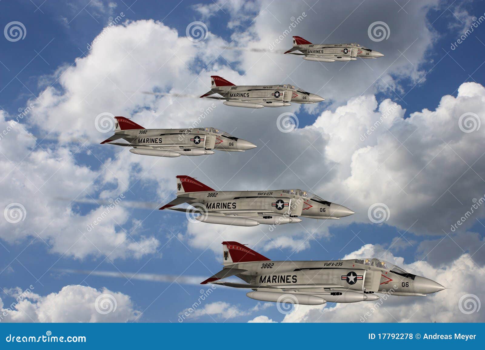 Phantom - Fighter Aircraft Stock Photography | CartoonDealer.com #17792234