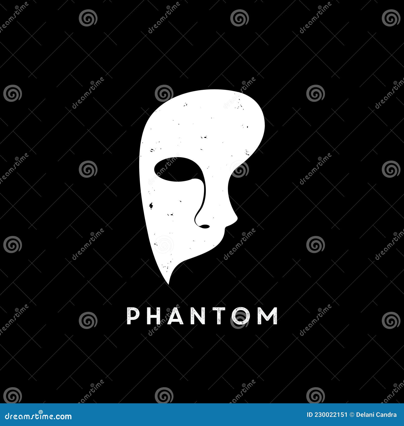 Phantom Of The Opera Mask Logo