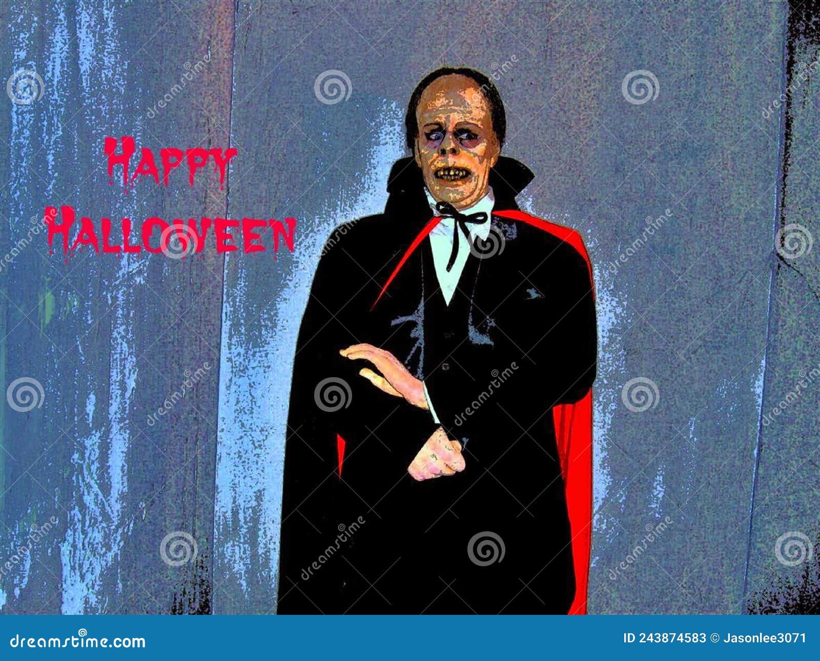 Phantom of the Opera Halloween Illustration Stock Illustration ...