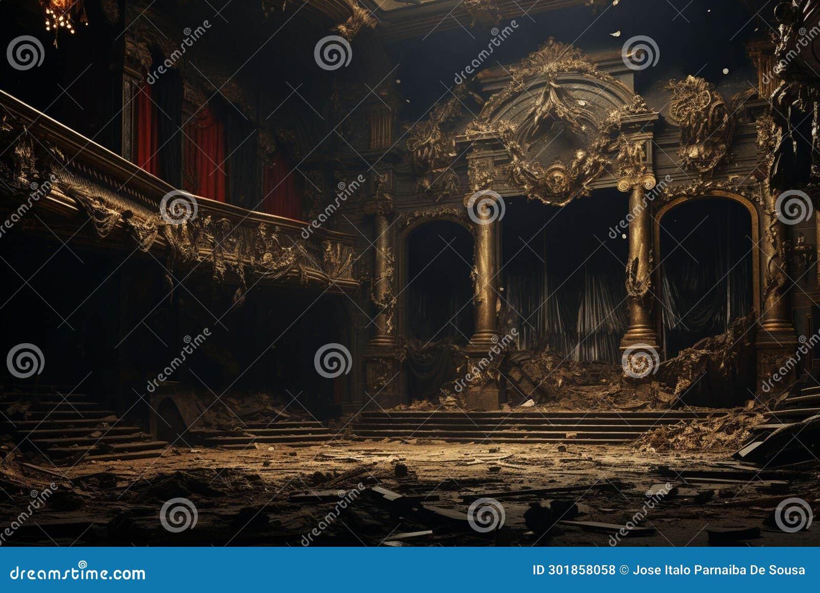 Phantom Opera House A Phantom Haunting An Stock Photography ...