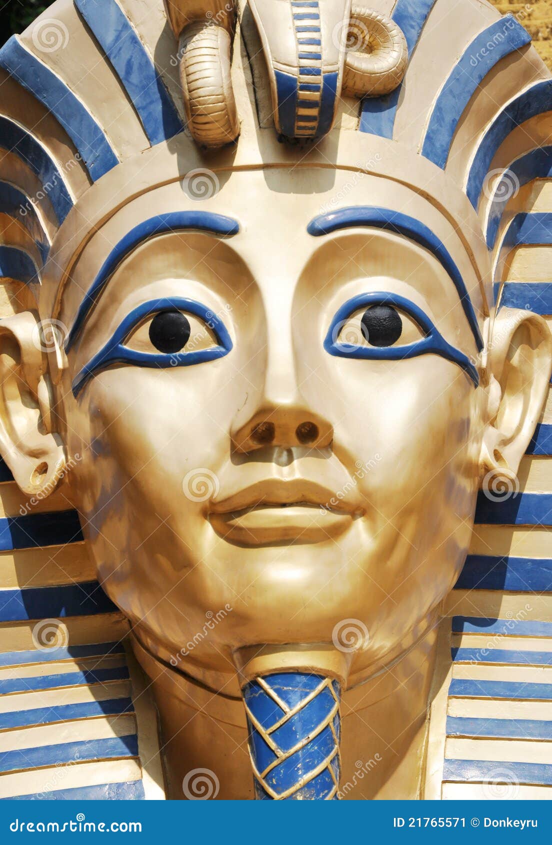 Pharaoh stock image. Image of powerful, eyes, golden - 21765571