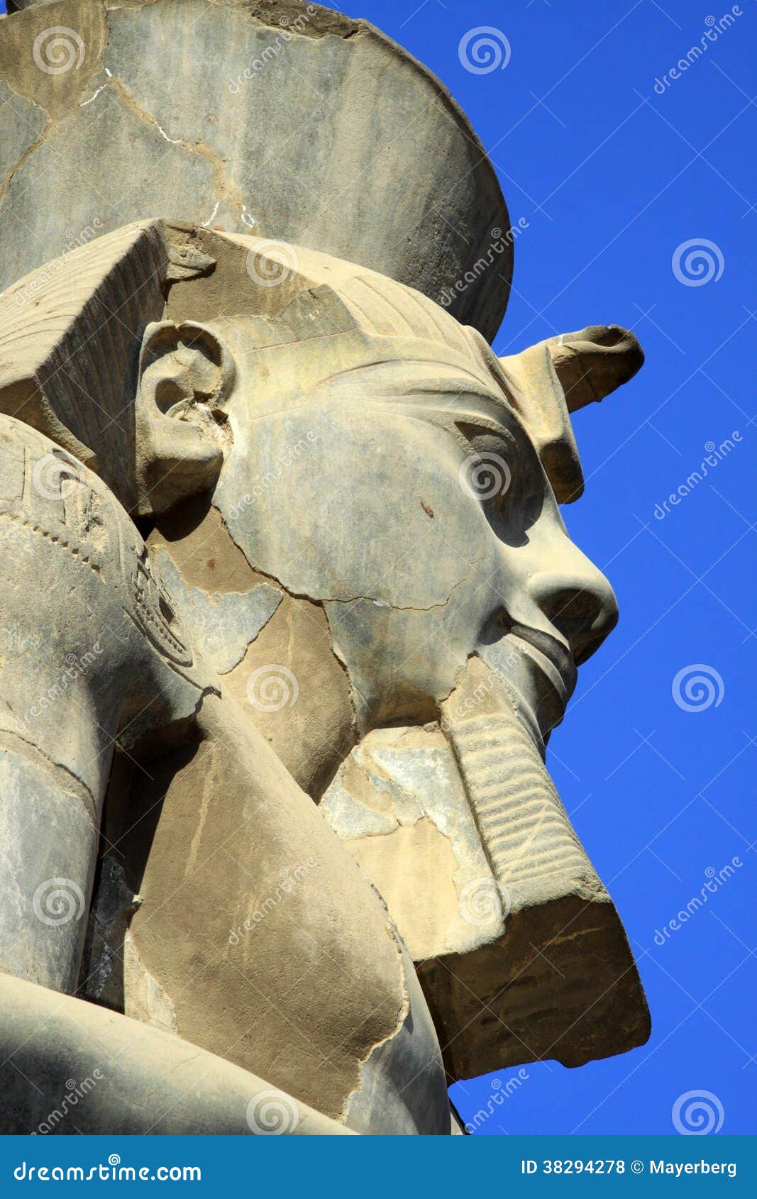 Pharaoh stock photo. Image of culture, portrait, ramses - 38294278
