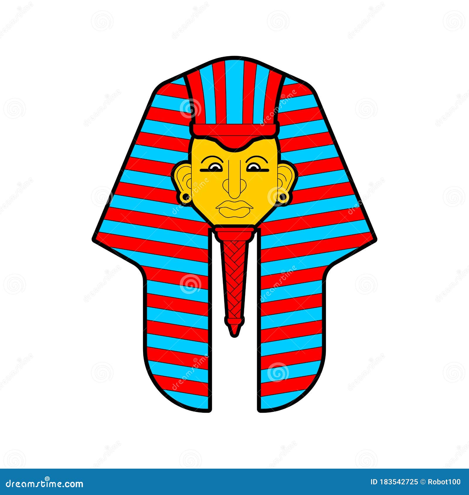 King Of Ancient Persia Vector Cartoon | CartoonDealer.com #137209753
