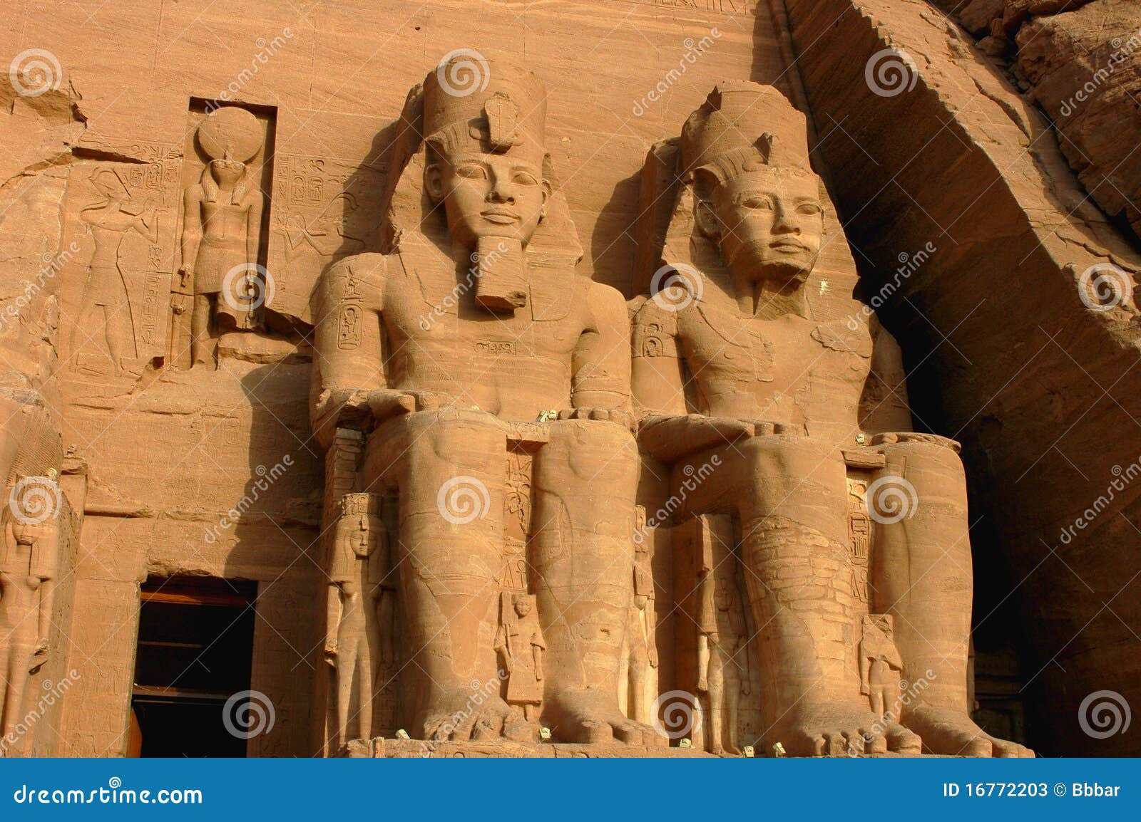 Pharaoh Ramesses II Egypt stock image. Image of architecture - 16772203