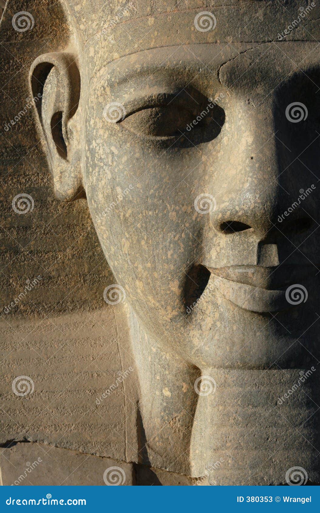Pharaoh Ramses II stock image. Image of colossi, ancient - 380353