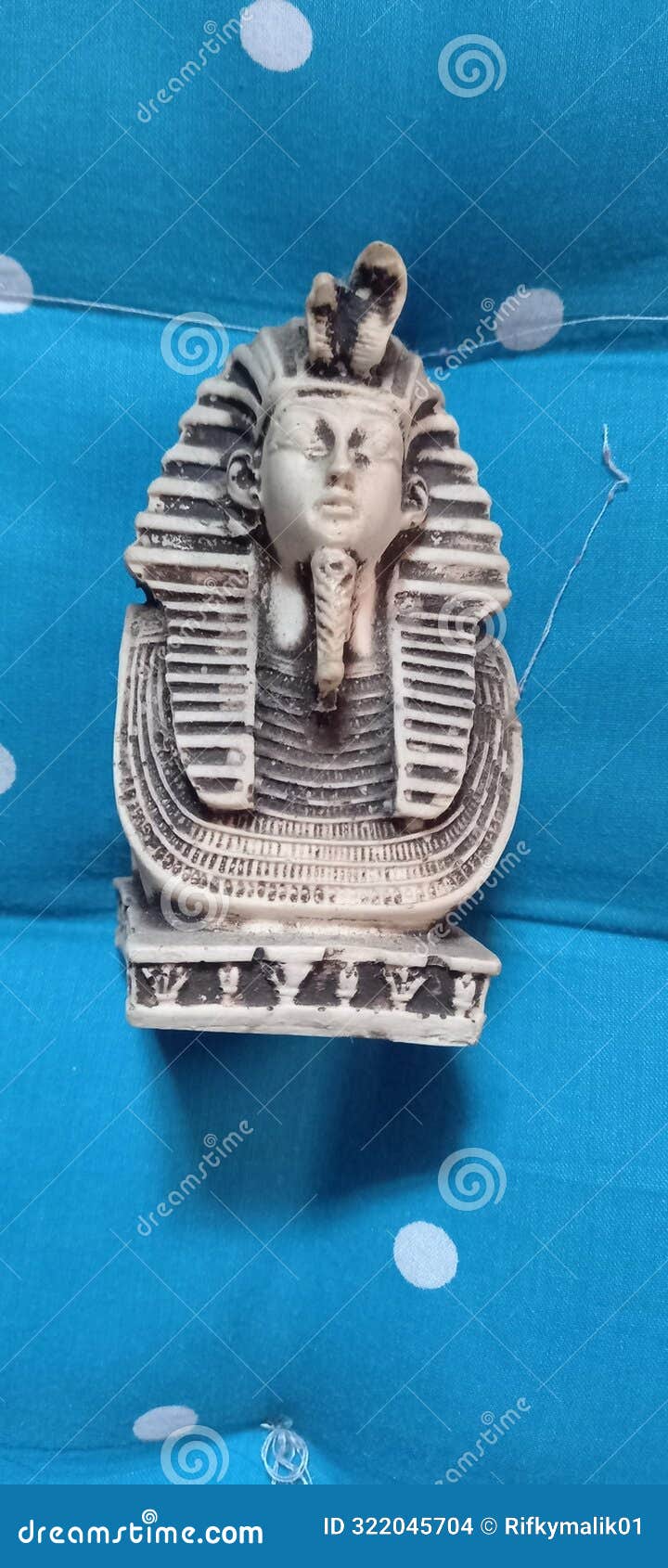 Pharaoh Statue Made of Marble Stock Photo - Image of marble, natura ...