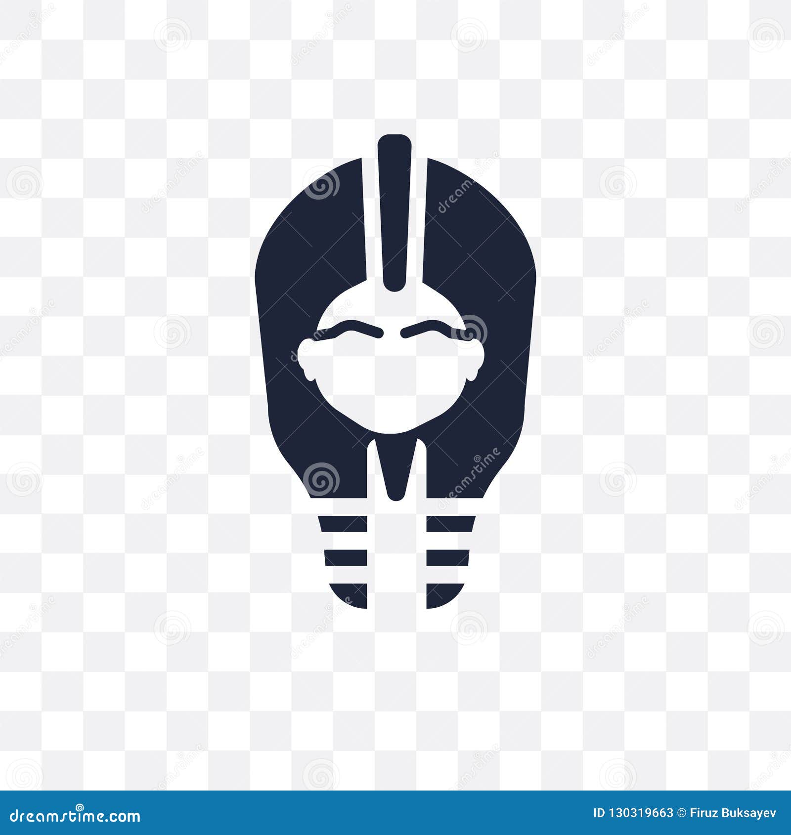 Pharaoh Transparent Icon. Pharaoh Symbol Design from Desert Coll Stock ...