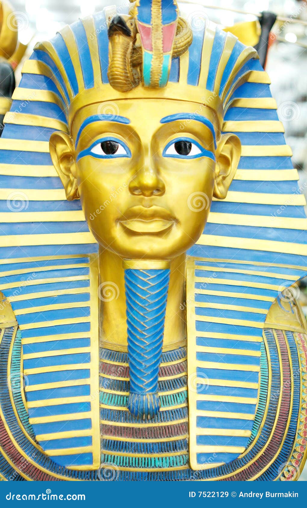 Pharaohs mask stock image. Image of explore, exploration - 7522129