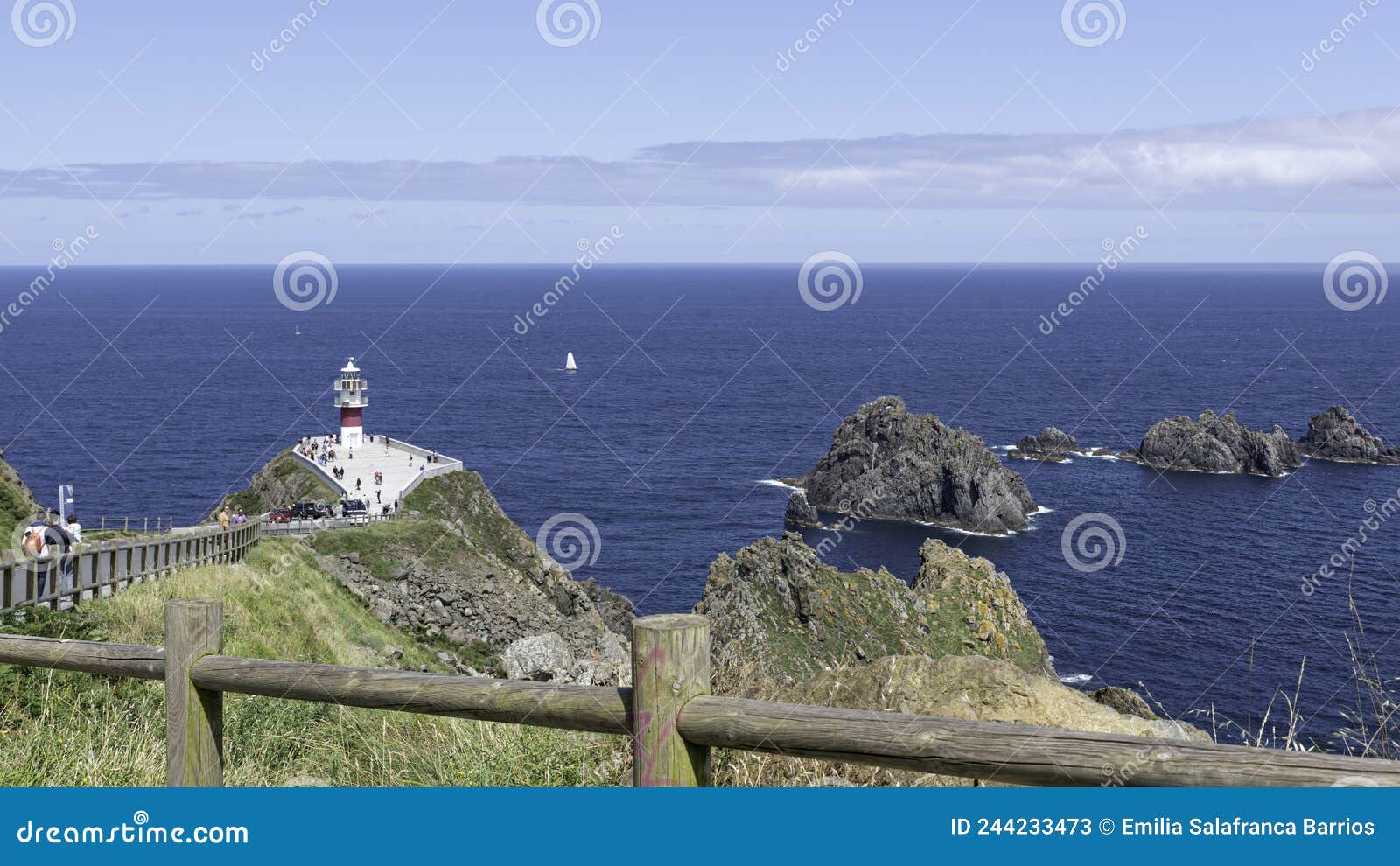 Phare Du Cap Ortegal En Galice En Espagne Photo stock éditorial - Image ...