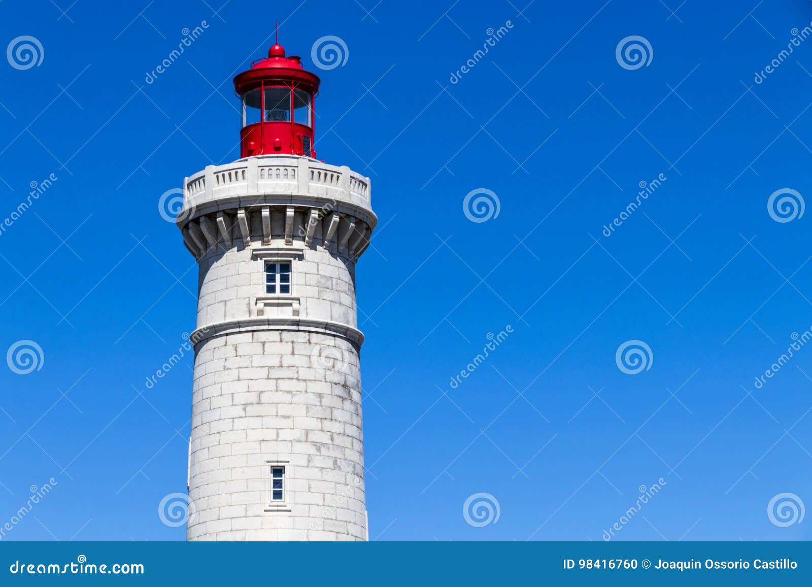 Phare Du Mole St. Louis, Sete, Francia Foto de archivo - Imagen de ...