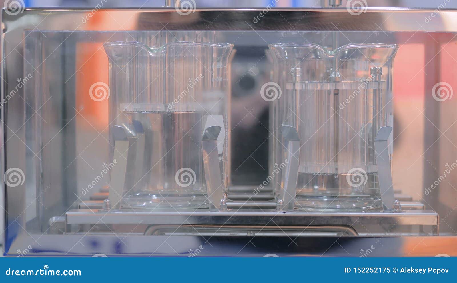 Automatic Tablet Disintegration and Dissolution Apparatus Stock Video ...