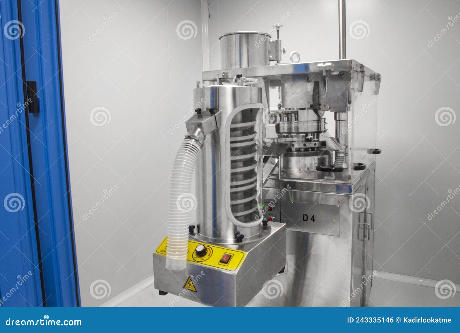 Pharmaceutical Inspection Machine Stock Photo - Image of industrialless ...