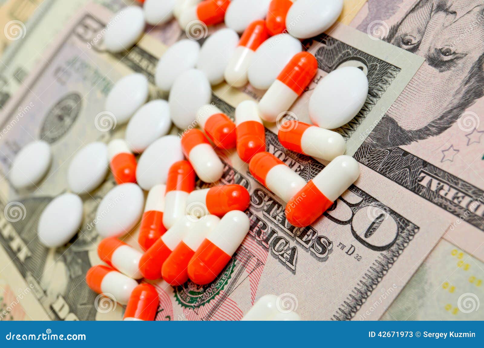 Pharmaceutical business. stock image. Image of capsules - 42671973