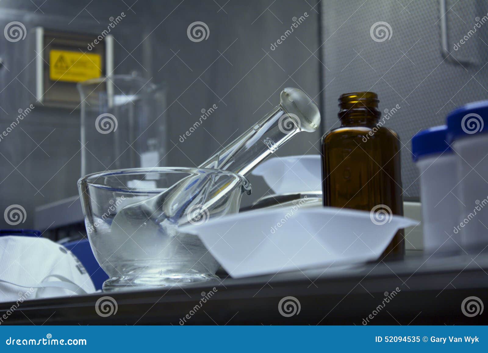 Pharmaceutical Compounding Equipment Ready for Use Stock Image - Image ...