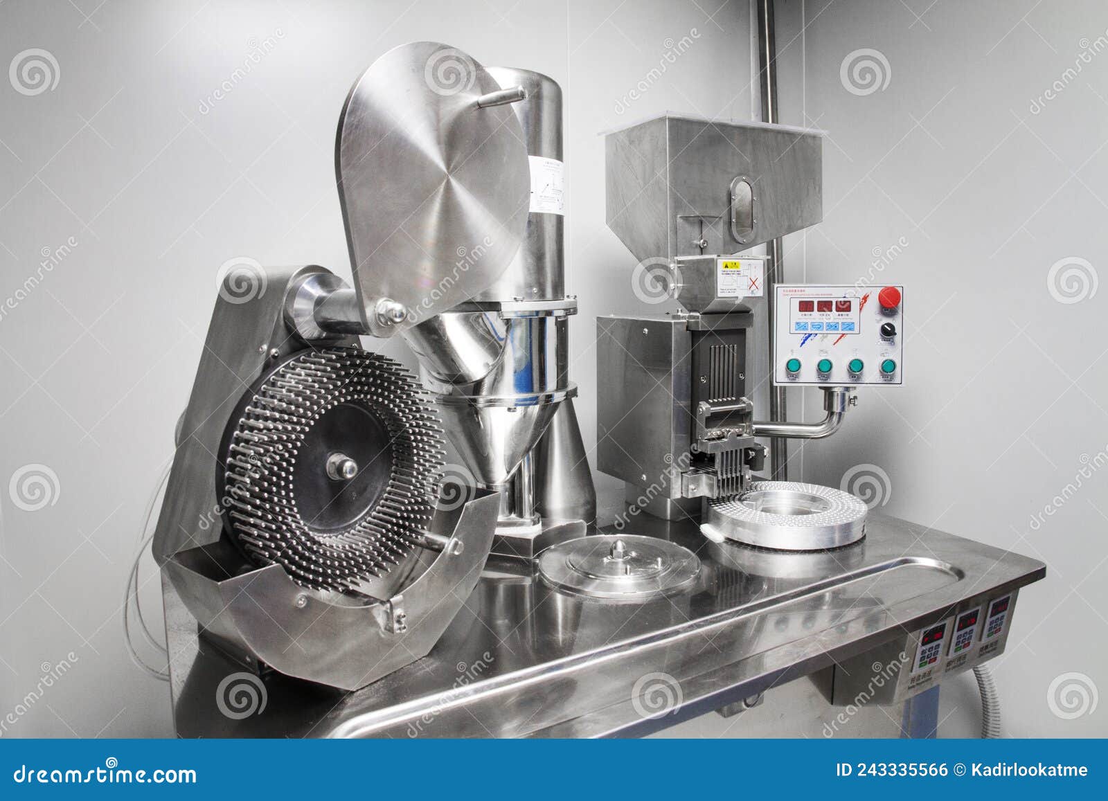 Pharmaceutical Inspection Machine Stock Photo - Image of medical, fire ...
