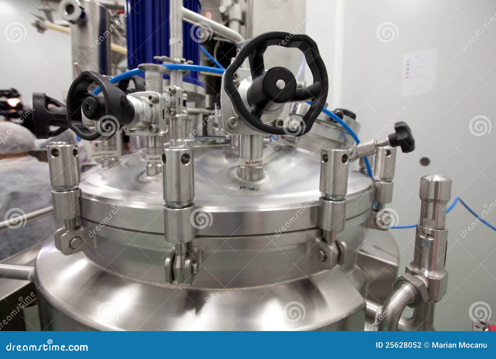 Pharmaceutical Laboratory Equipment Stock Photo - Image of distillation ...