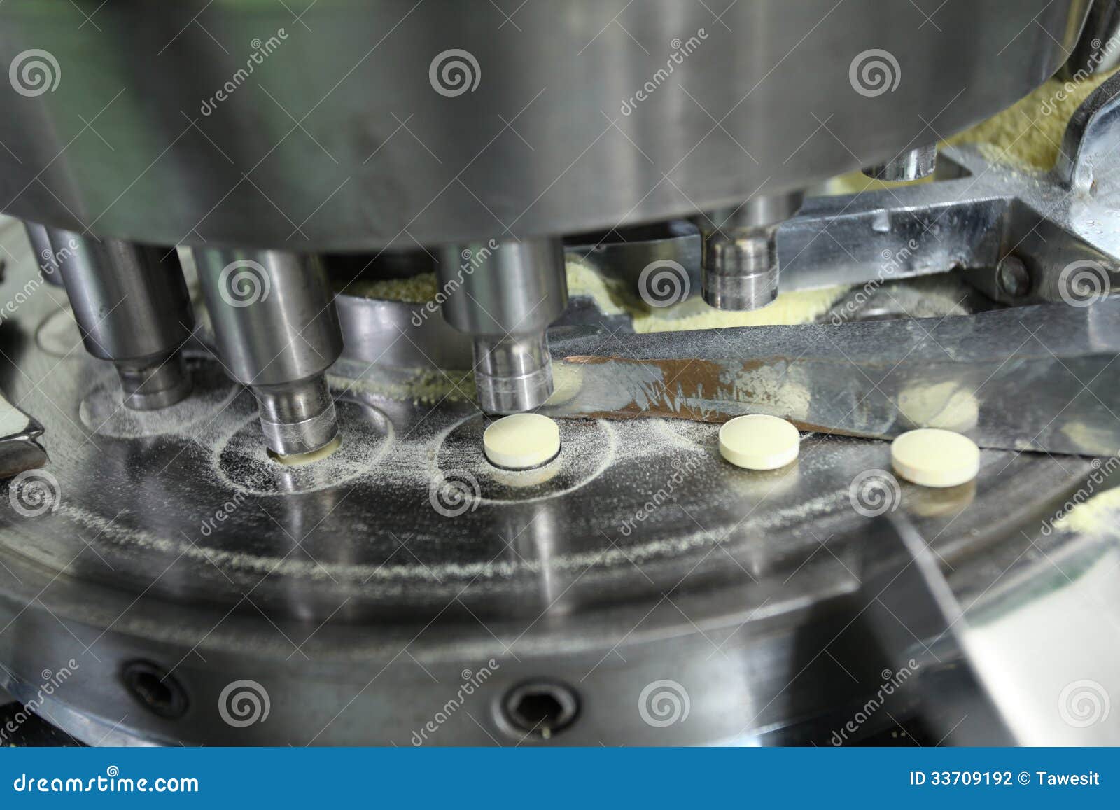 Pharmaceutical Machine Operating Stock Photo - Image of computer ...