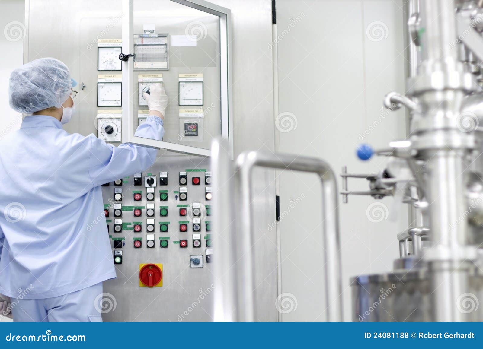 Pharmaceutical and Medicine Manufacturing Stock Photo - Image of ...