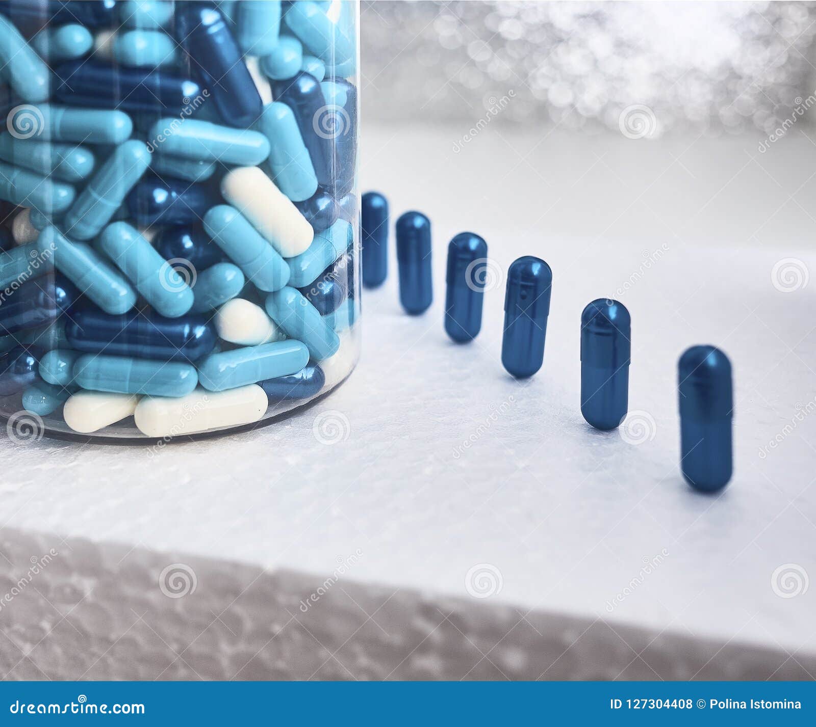 Pharmaceutical Nutraceutical Compounding Packaging Stock Photo - Image ...