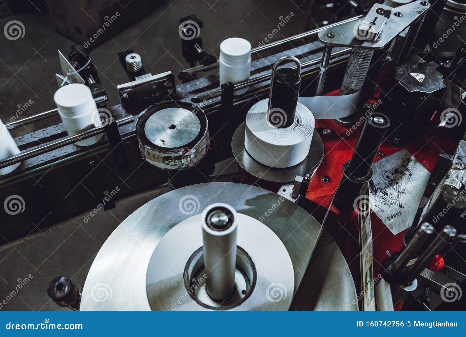 Pharmaceutical Packaging-Assembly Line Stock Photo - Image of ...