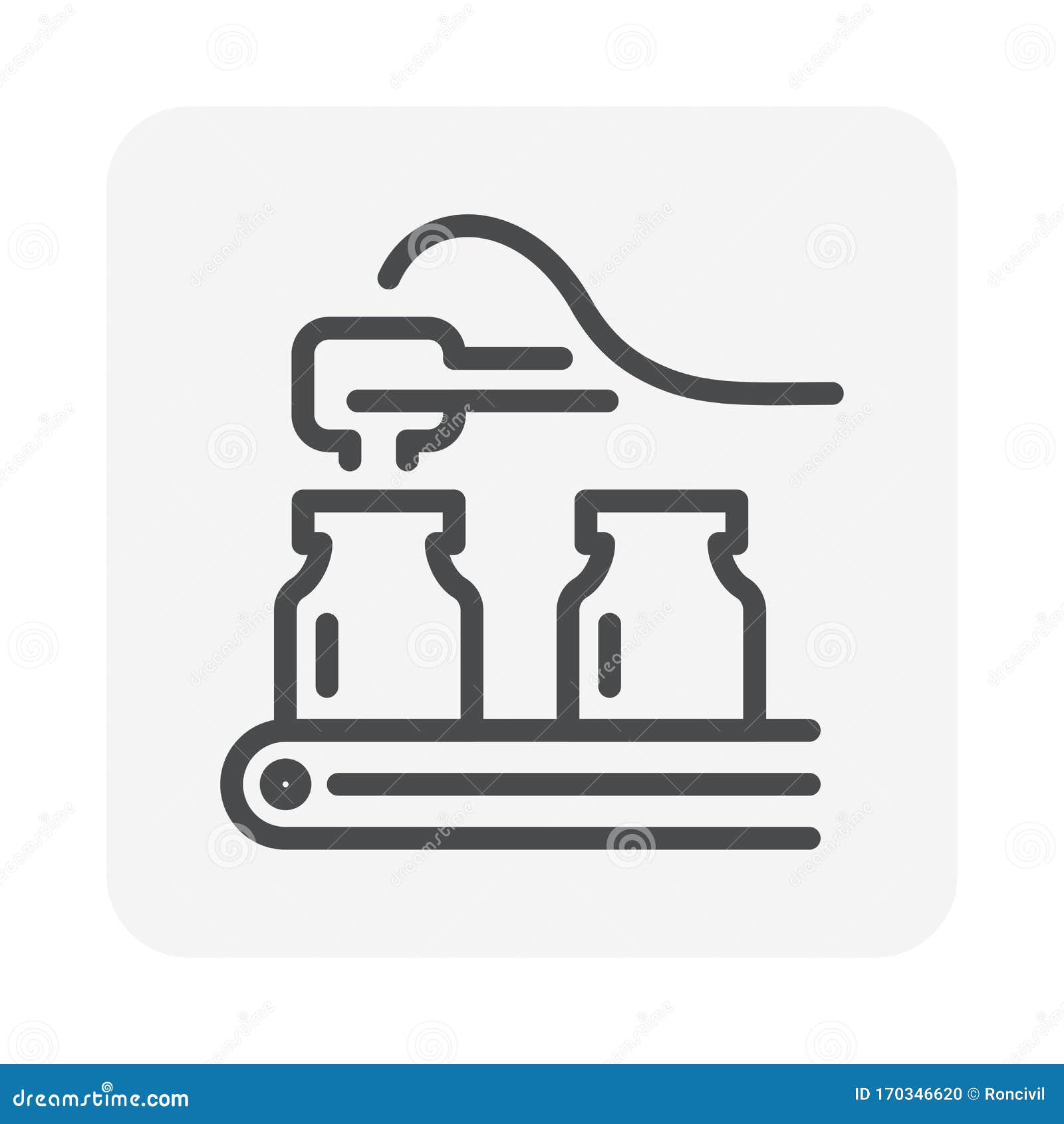 Pharmaceutical Production Icon Stock Vector - Illustration of clean ...