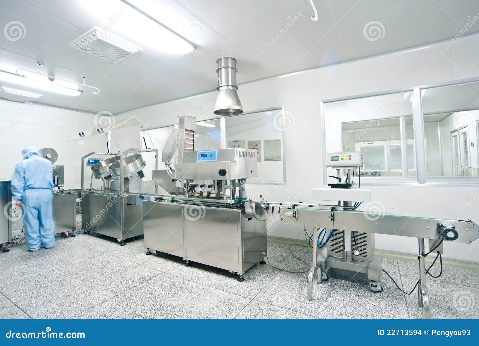 Pharmaceutical Production Line Stock Images - Image: 22713594