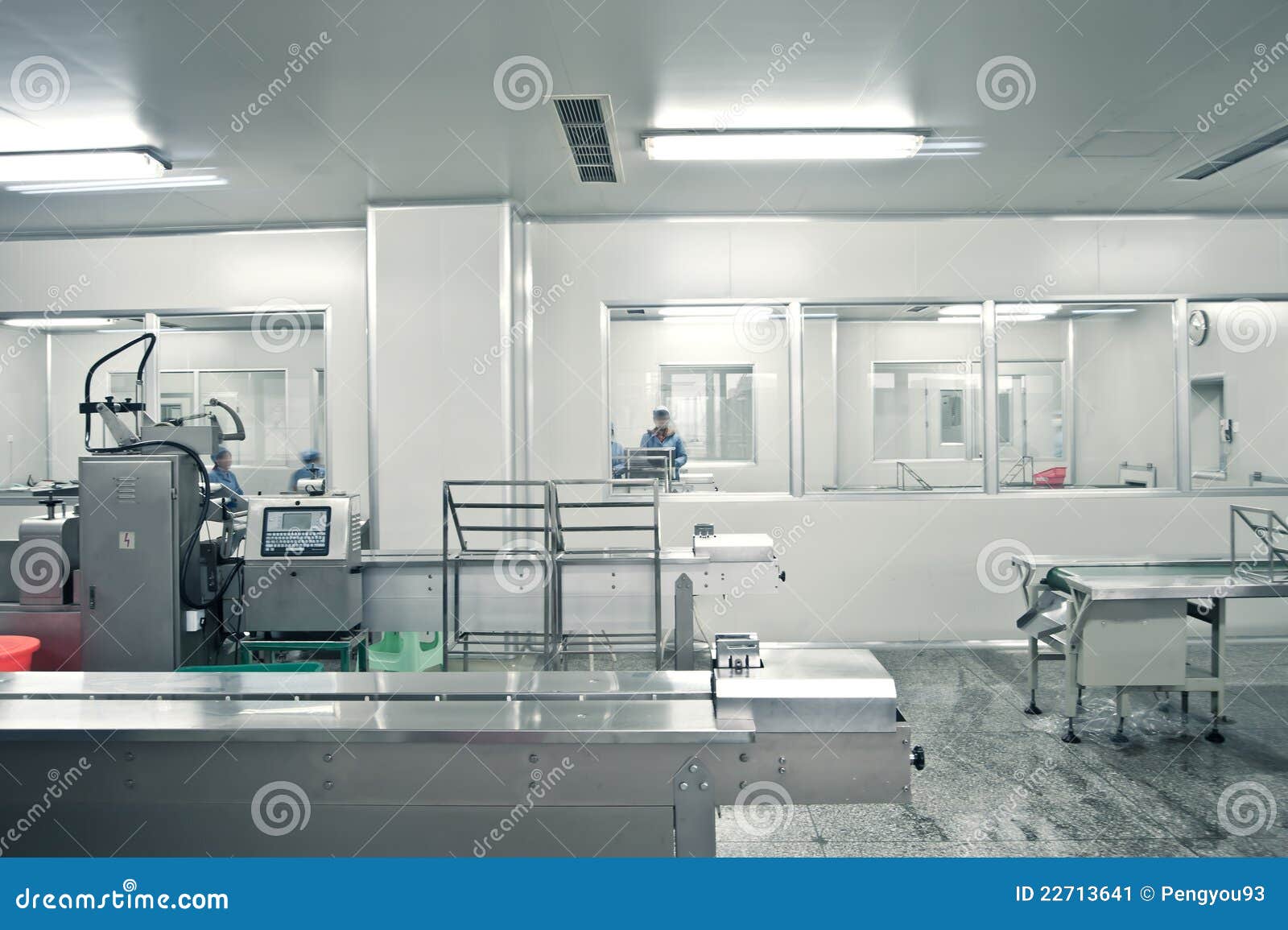 Pharmaceutical Production Line Stock Image - Image of healthcare ...
