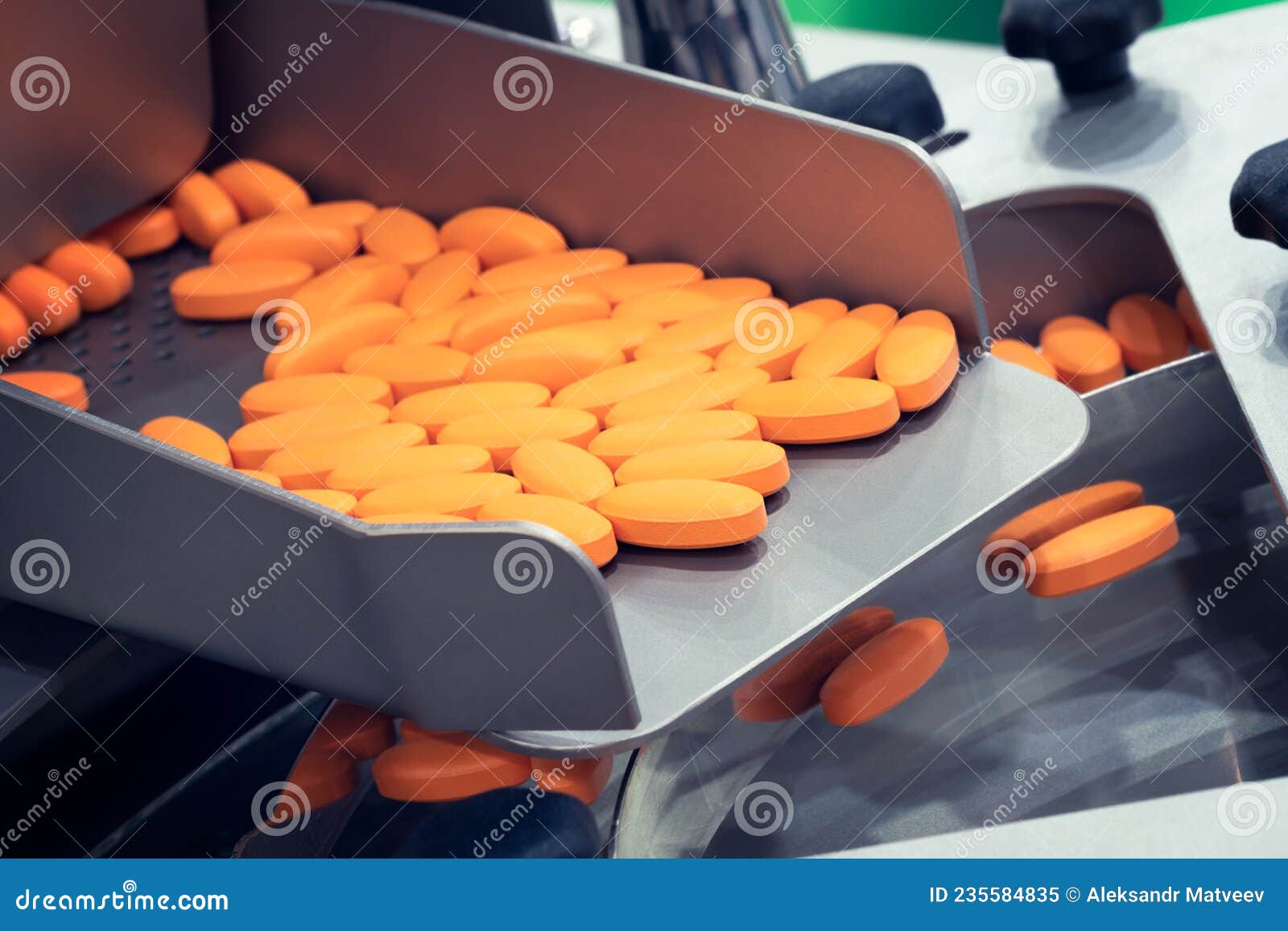 Pharmaceutical Production Line, Production of Tablets or Vitamins ...