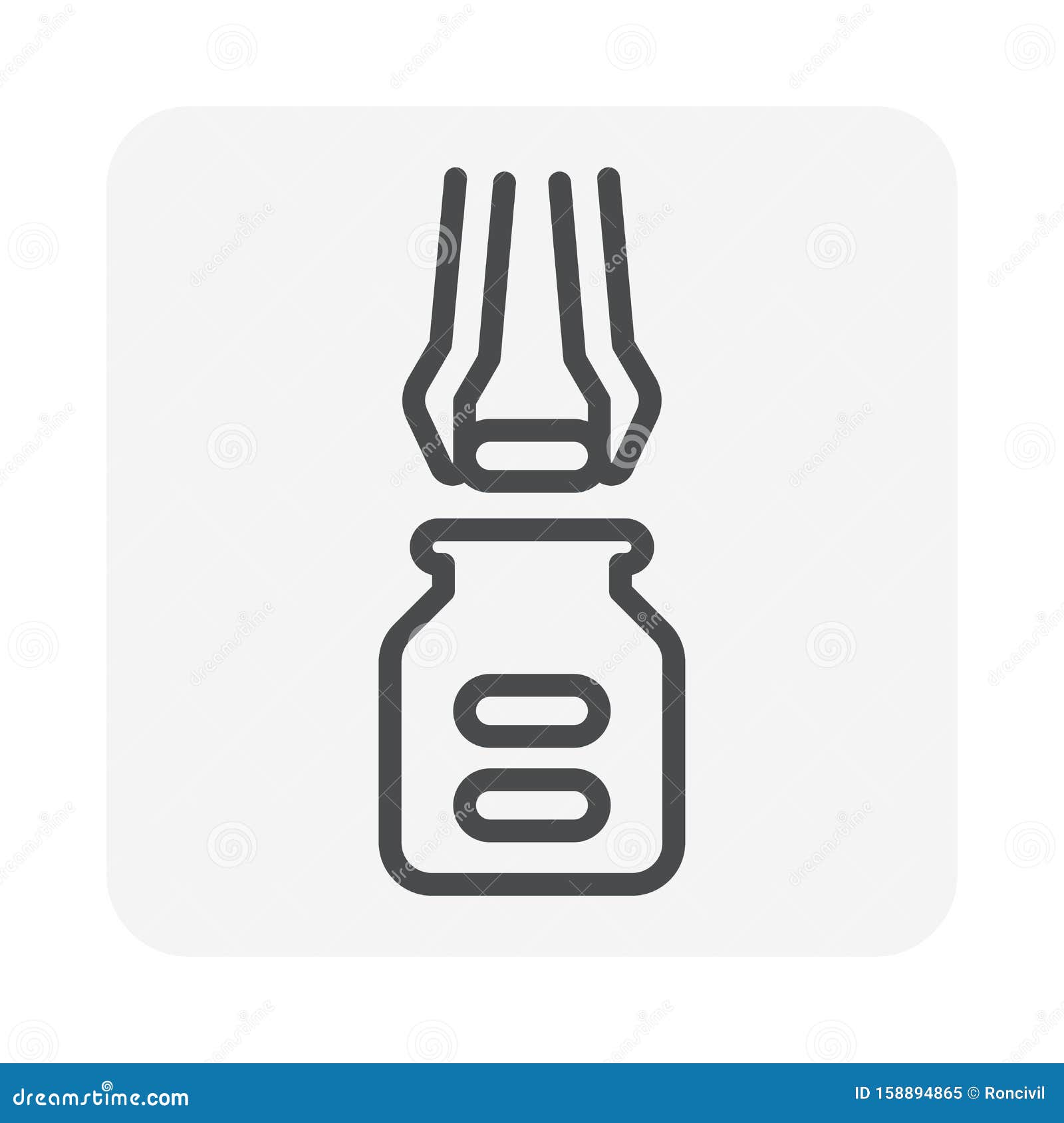 Pharmaceutical Production Icon Stock Vector - Illustration of automated ...