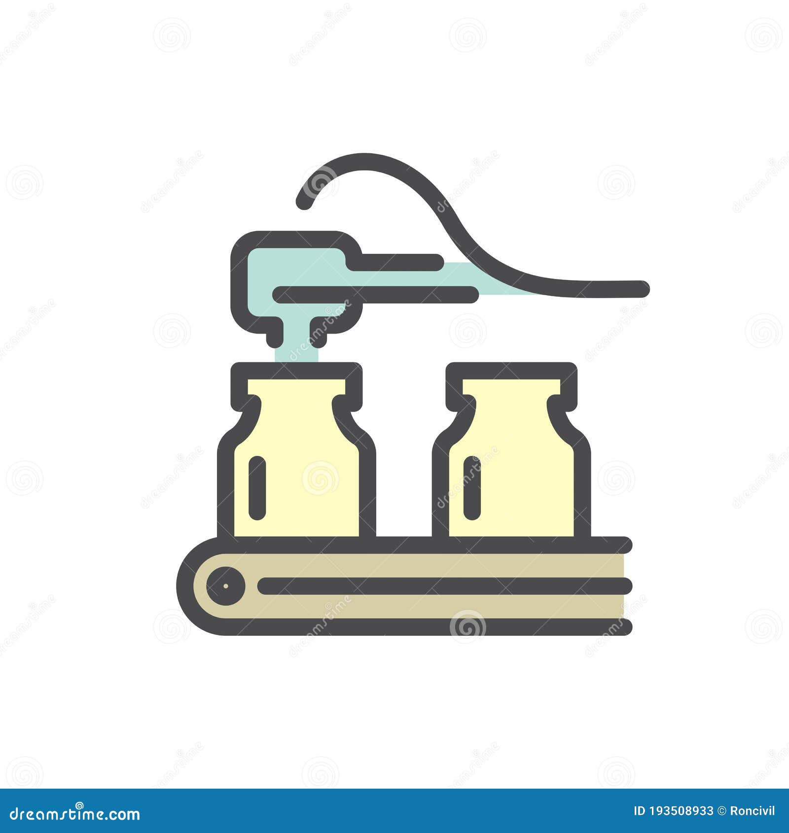 Pharmaceutical Production Icon Stock Vector - Illustration of corona ...