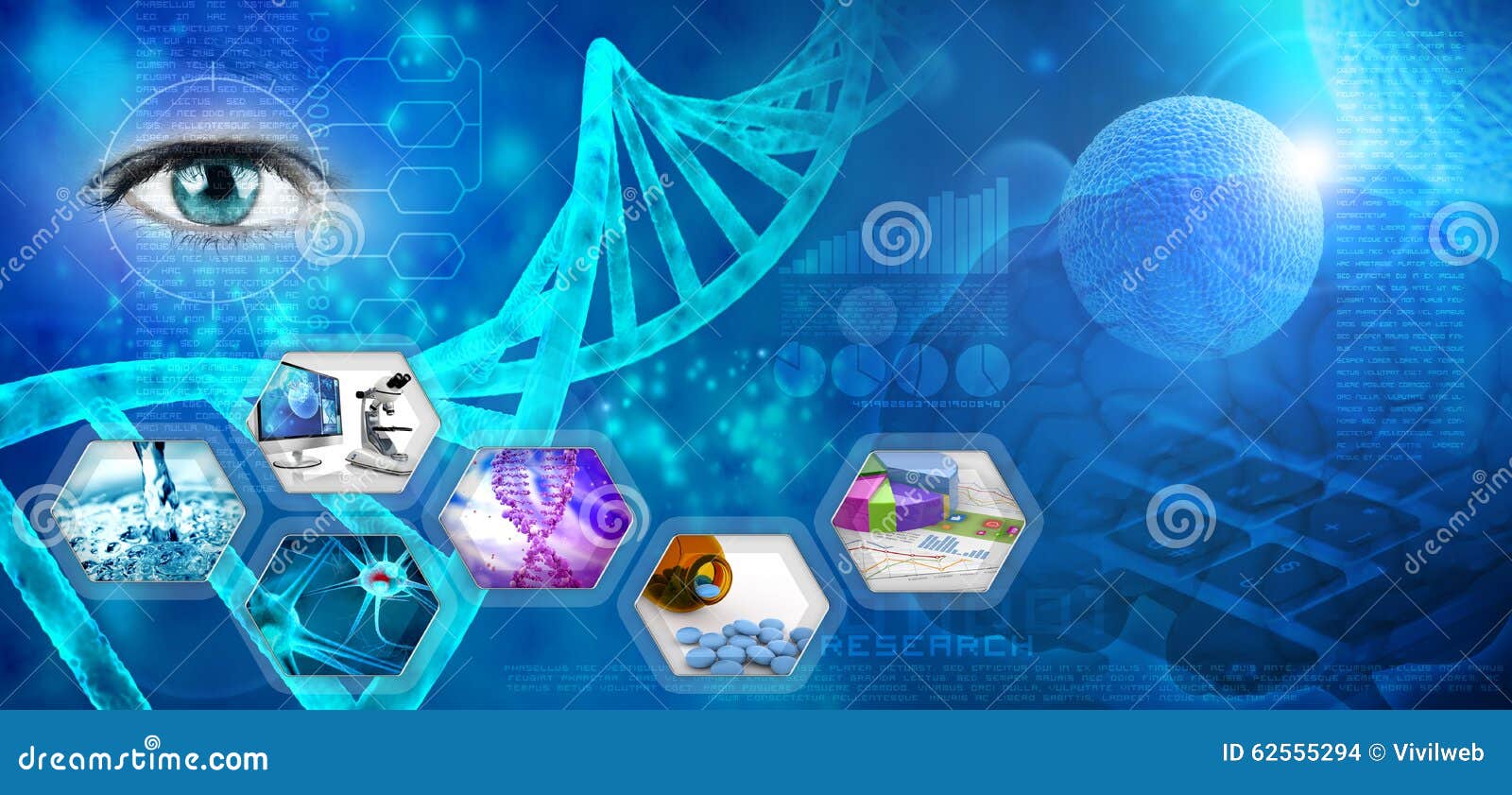 Pharmaceutical research stock illustration. Illustration of disease ...