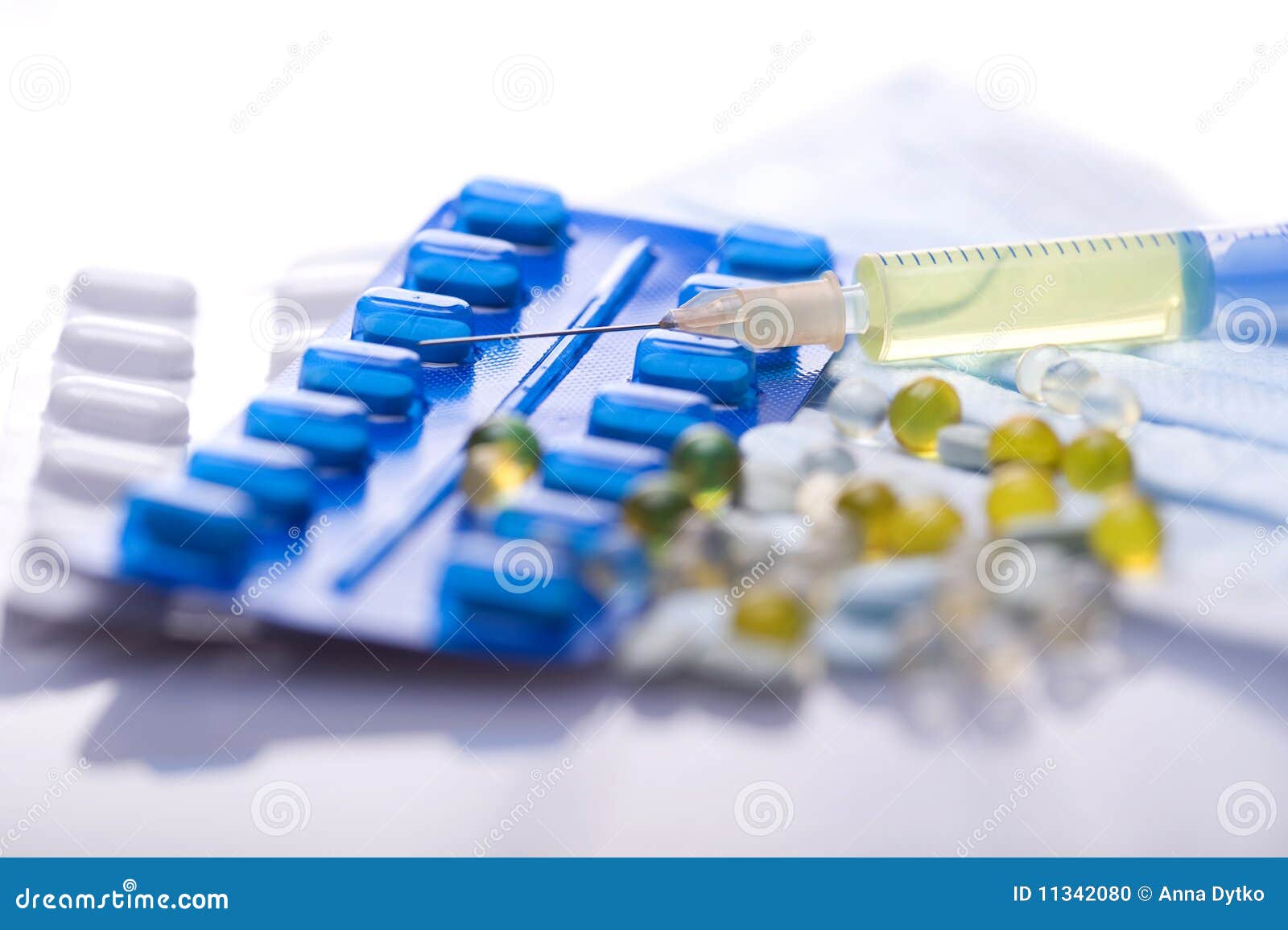Pharmaceuticals stock photo. Image of antibiotic, painkiller - 11342080