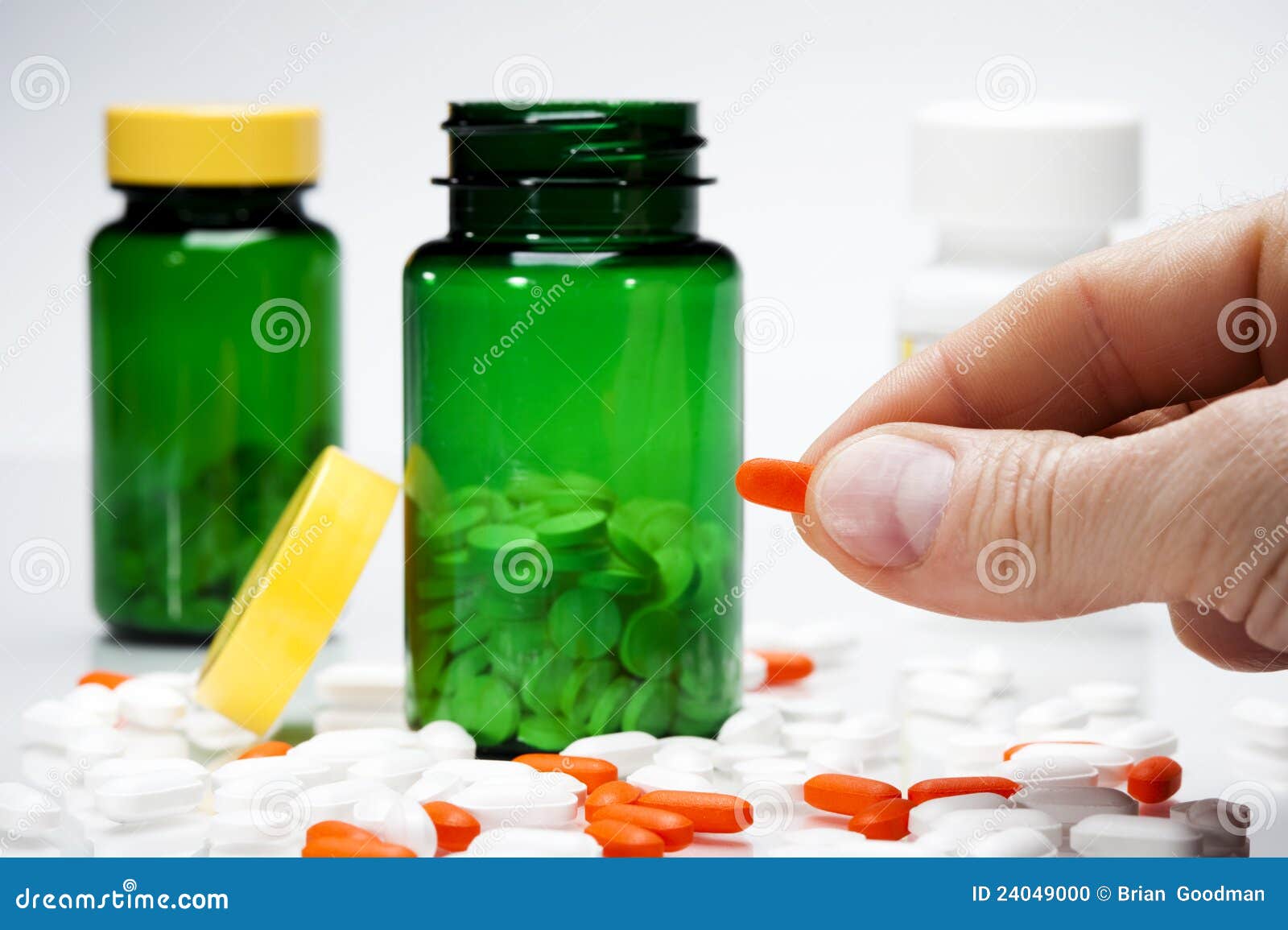 Pharmacist stock photo. Image of green, pile, bottle - 24049000