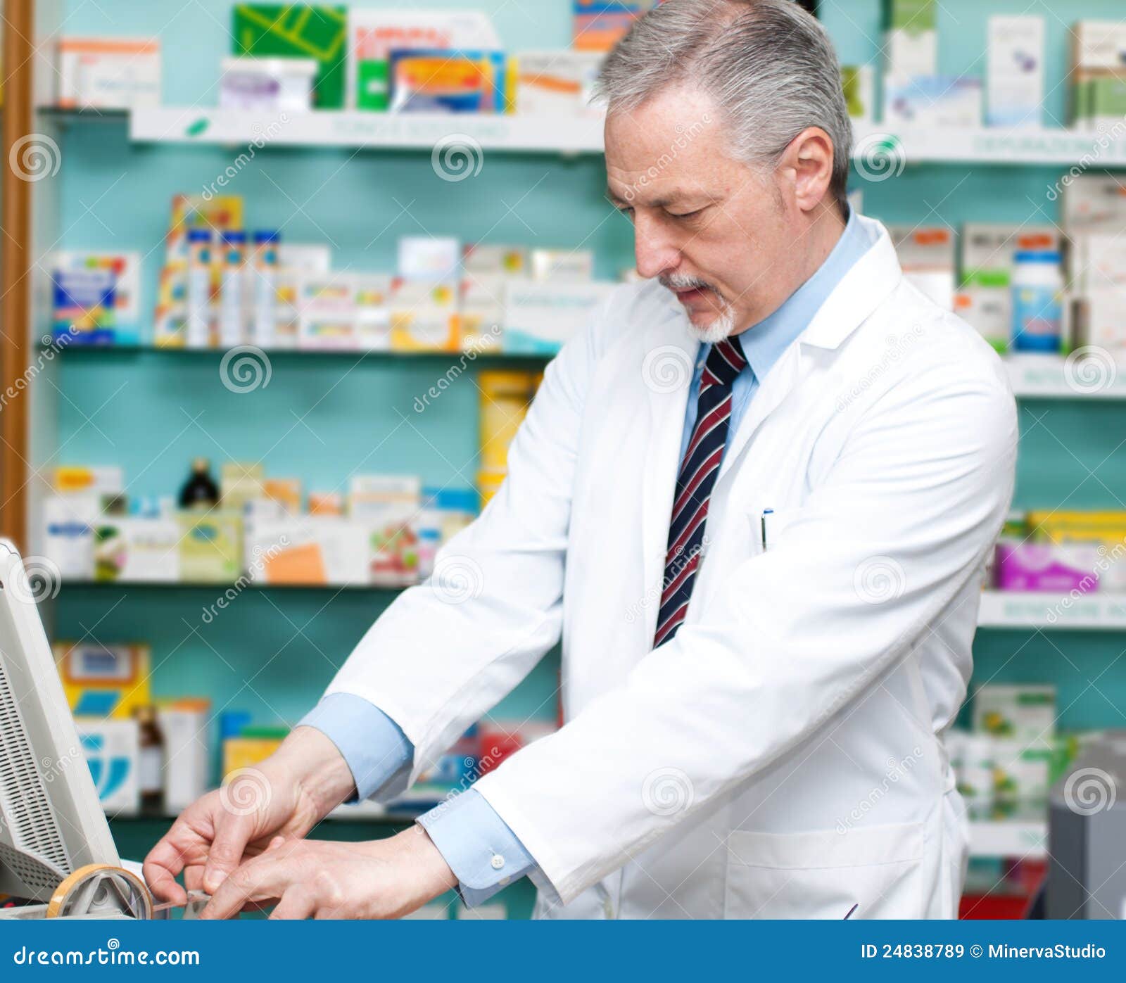 Pharmacist stock image. Image of care, medicine, medical - 24838789