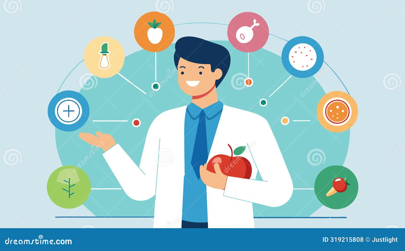 The Pharmacist Drawing a Diagram To Explain the Different Types of ... The Pharmacist Drawing a Diagram To Explain the Different Types of ...