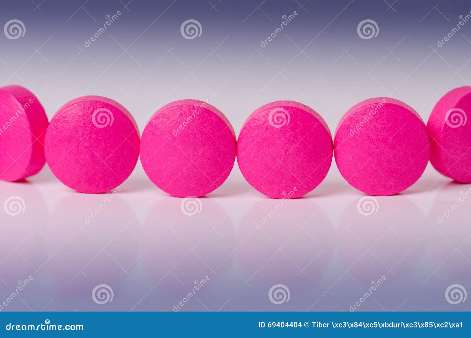 Pharmacy Background. Queue of Pink Pills. Reflection of Drug ...