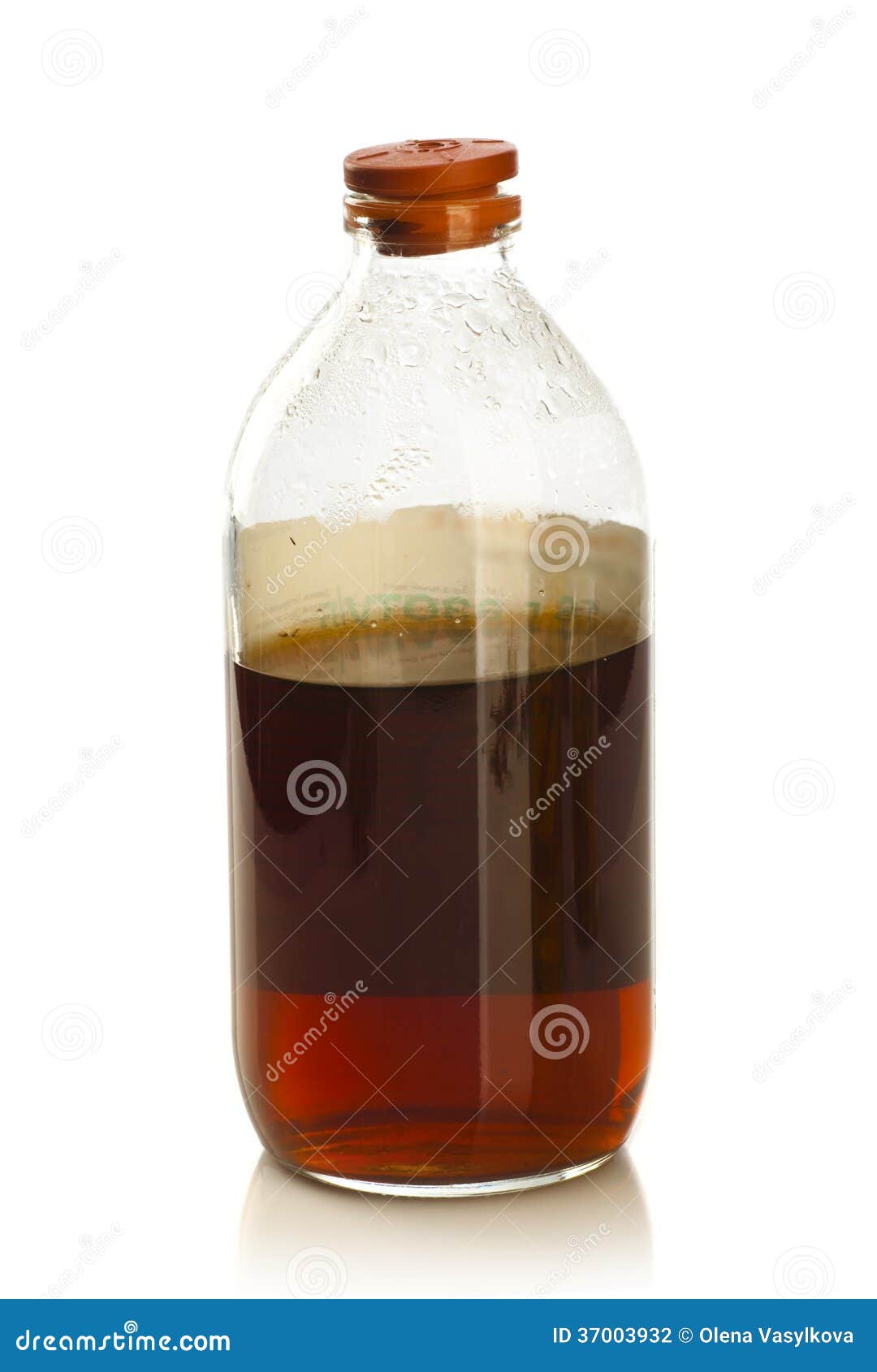 Pharmacy Bottle with Mixture Stock Photo - Image of drugstore ...