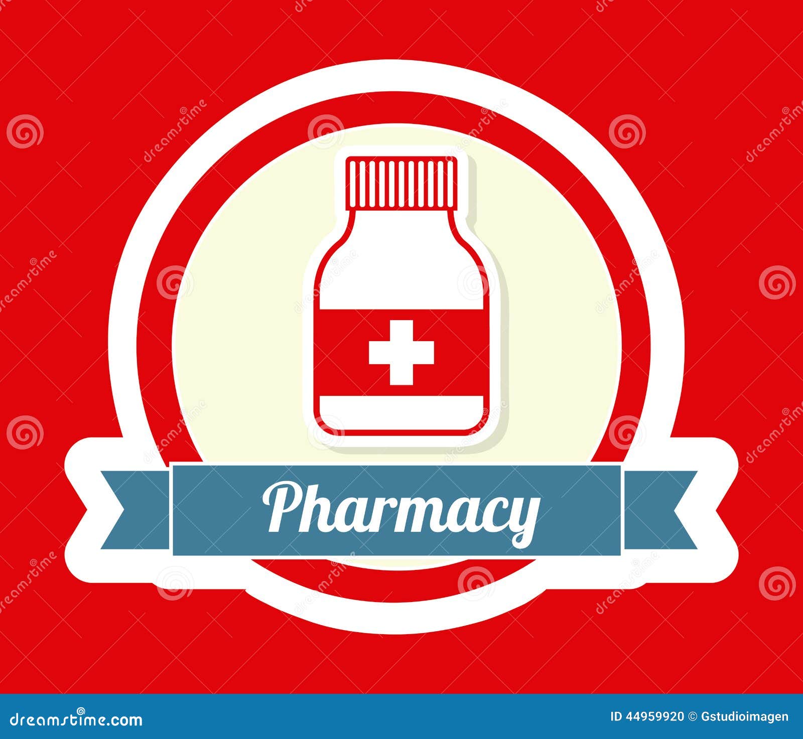 Pharmacy design stock vector. Illustration of template - 44959920