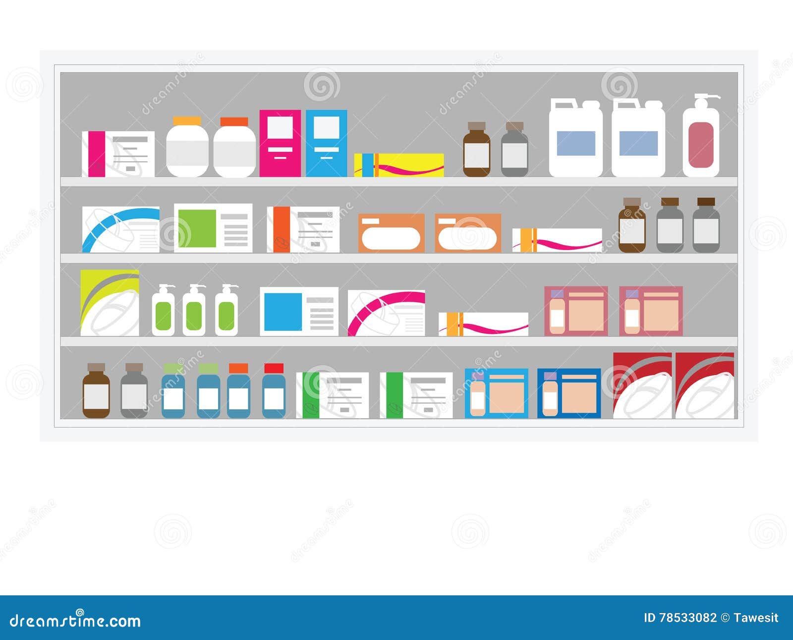 Pharmacy, Drug Store Onboarding Screens Template Vector Illustration ...