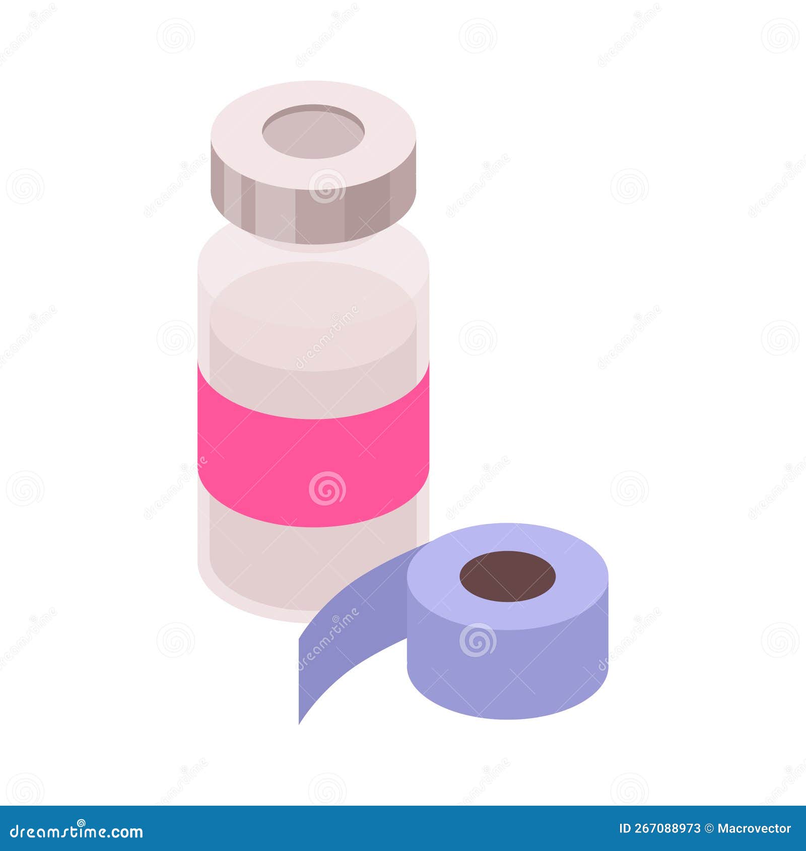 Pharmacy Isometric Icon stock vector. Illustration of sale - 267088973